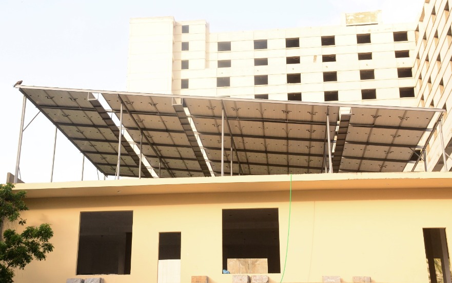 Green Future: Solar Electricity System Launched At Karachi Press Club ...